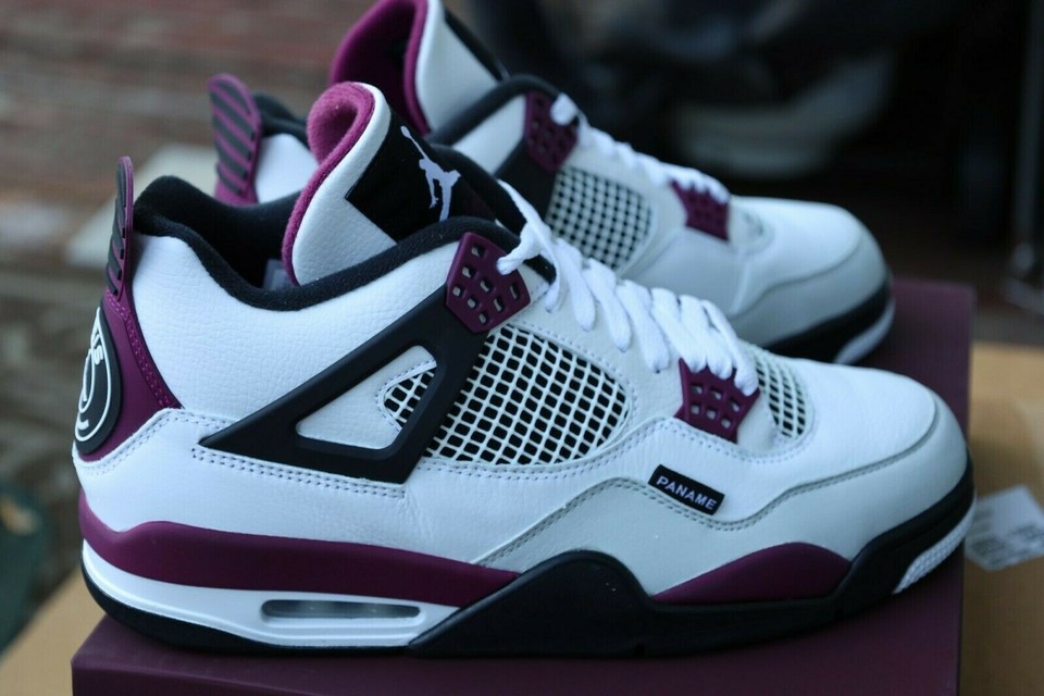 Brand NEW🔥 Nike Air Jordan 4 Retro PSG Paris Saint-Germain Bordeaux ...