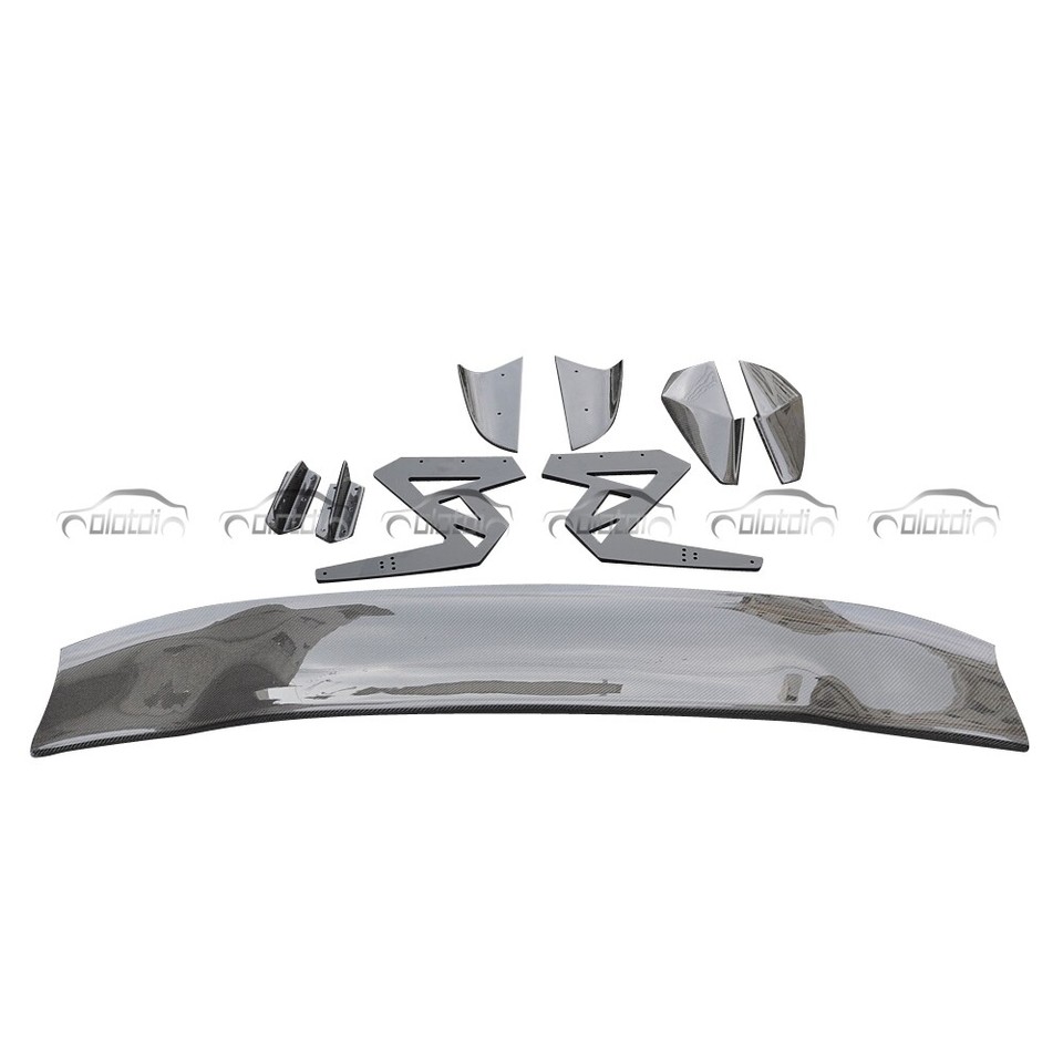Carbon Fiber Spoon Type Wing Trunk Spoiler For Honda Civic FK7 FK8 ...
