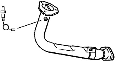 EXHAUST FRONT PIPE FOR CITROÃ‹N SAXO G301302 OEM QUALITY | eBay UK