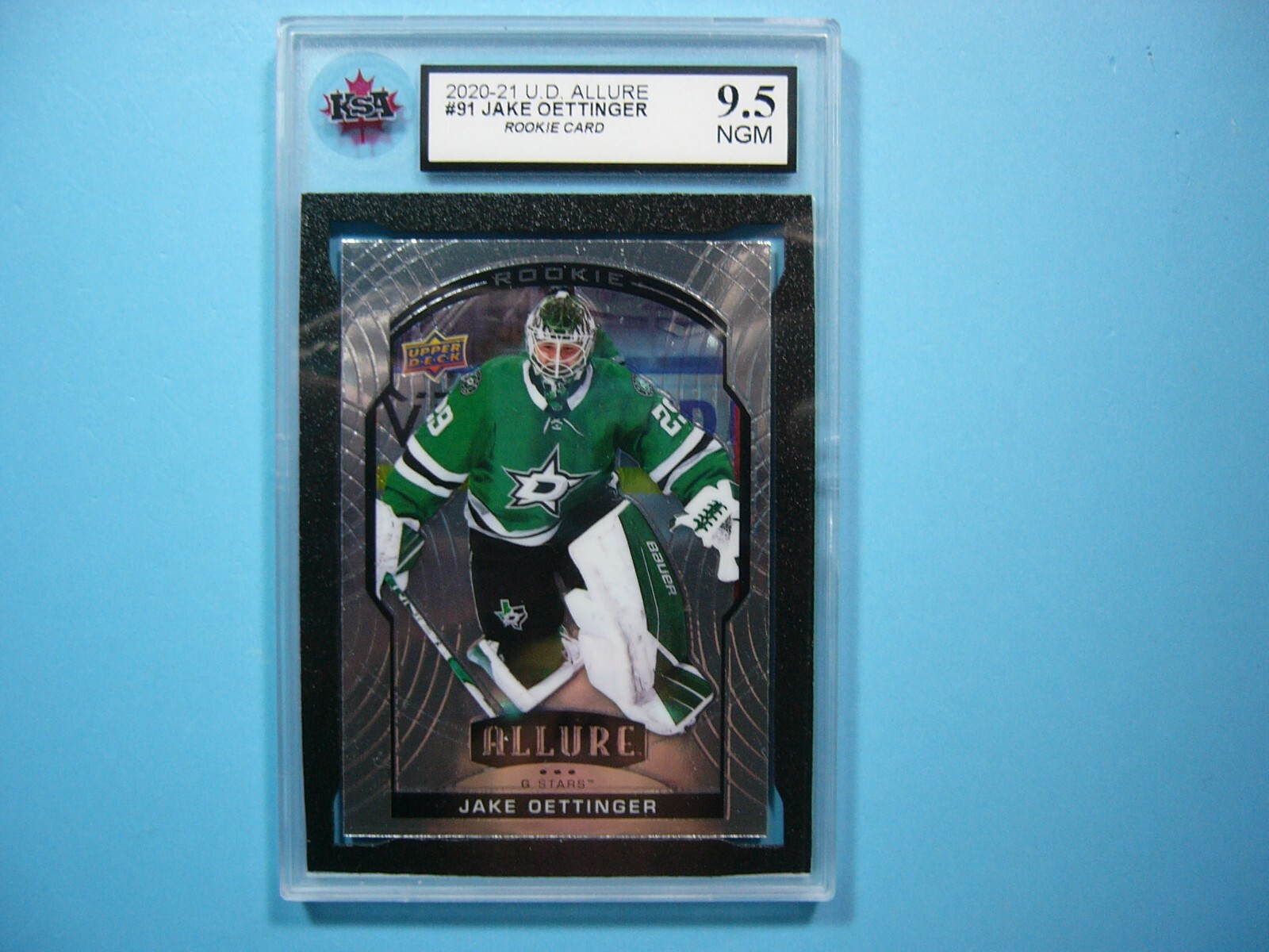 2020-21 Upper Deck Allure - Rookie Jake Oettinger #91 (RC) for sale ...