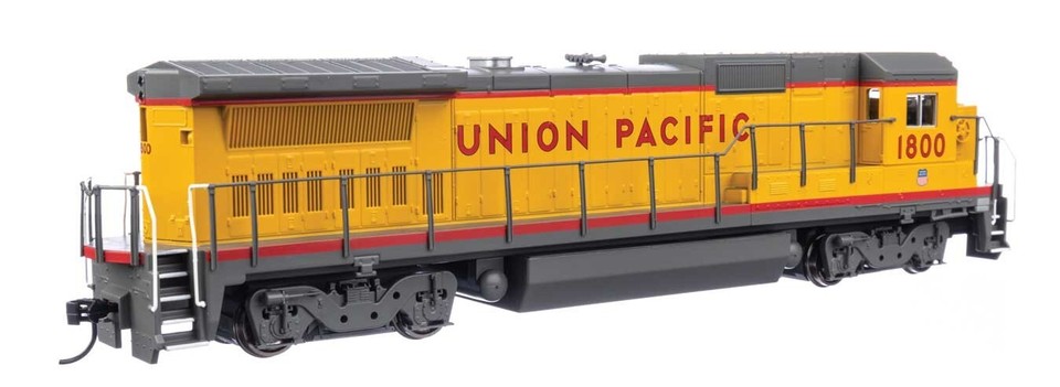 Walthers Mainline HO GE Dash 8-40B Union Pacific #1800 Yellow ...