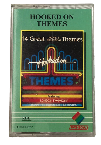 Hooked On Themes 14 Great Movie & Thetrical Themes Cassette Tape 1985 ...