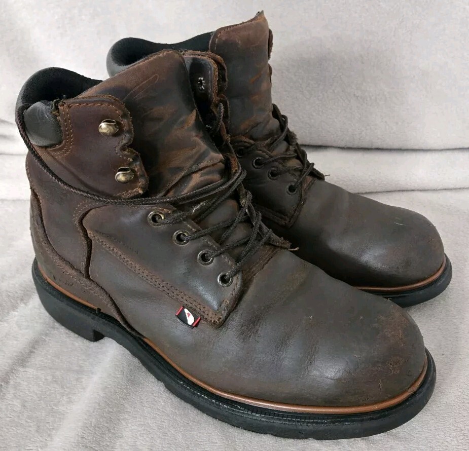 Red Wing Mens 10 D DYNAFORCE 6" Soft Toe EH Hazard Re… - Gem