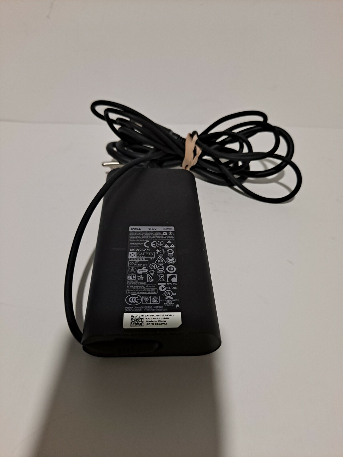 OEM GENUINE Dell 90W 19.5V Slim AC Adapter Charger LA90PM130 C9HYX ...
