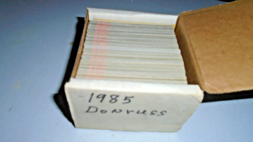 1985 Box of Donruss Baseball Cards | eBay