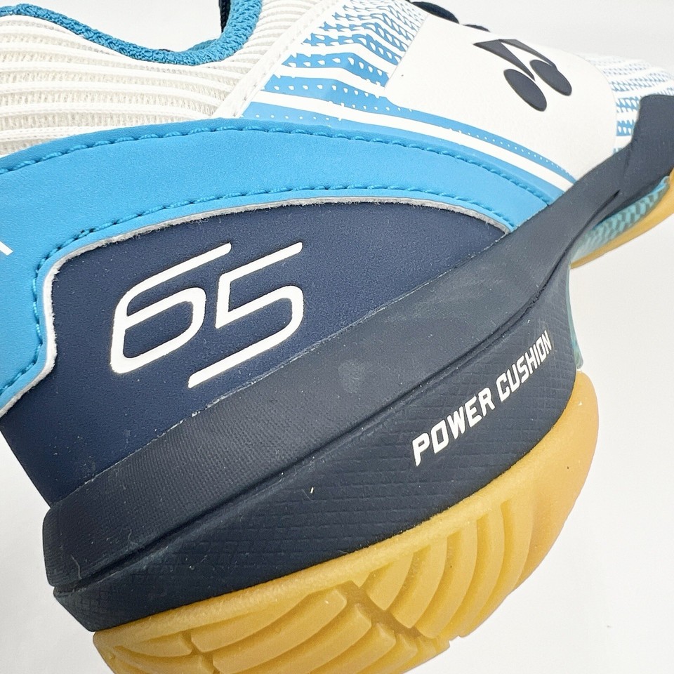 YONEX Badminton Shoes POWER CUSHION 65Z SHB65Z3 725 White / Ocean Blue ...