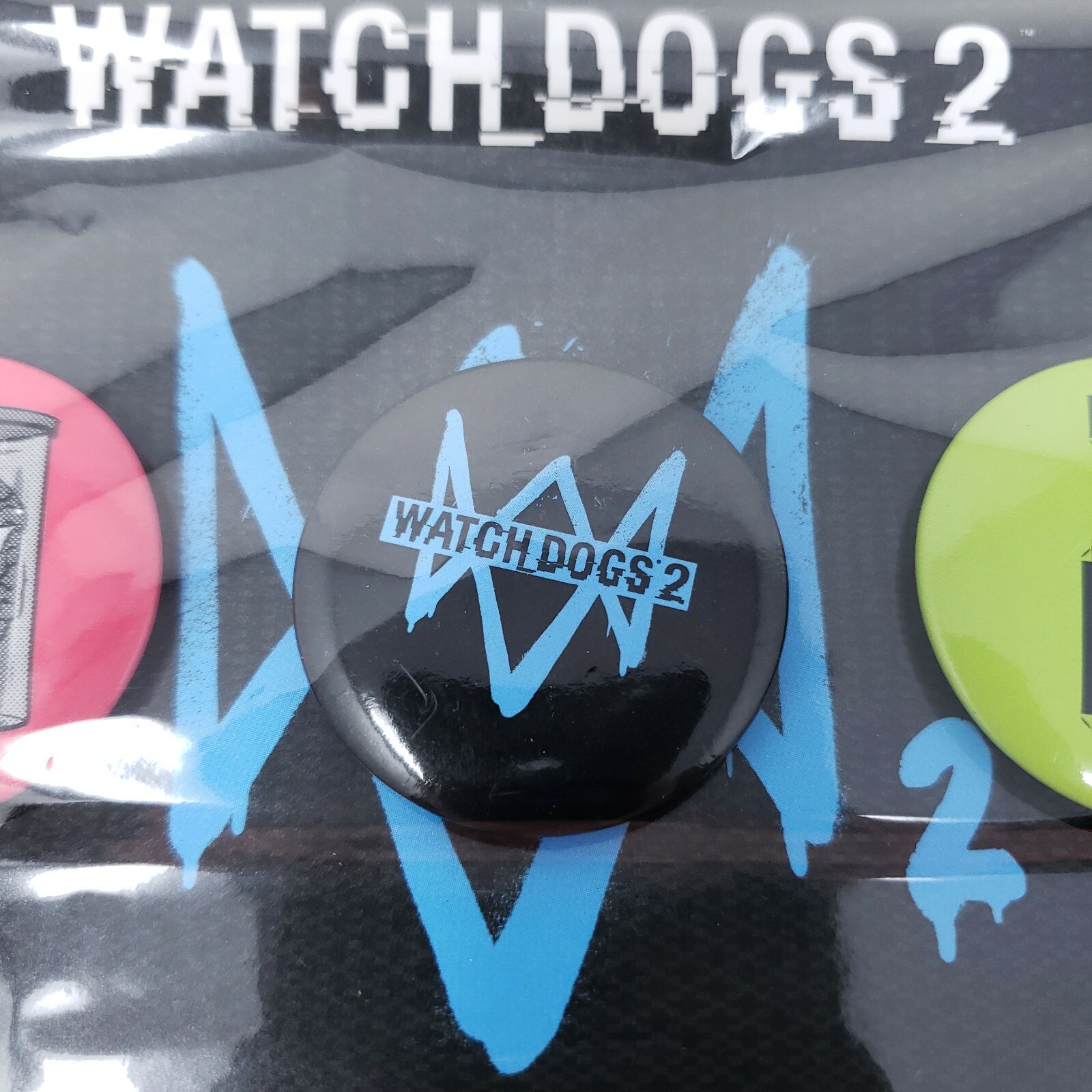 NEW Watch Dogs 2 - 3 Pin Set - Promo Ubisoft GameStop Exclusive | eBay