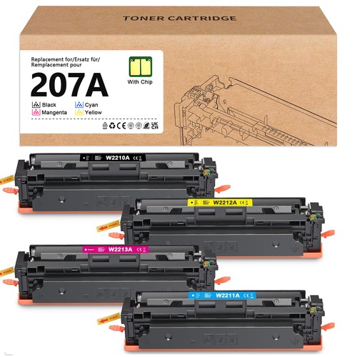 207A Toner für HP 207A Color LaserJet Pro M255dw 255nw MFP M282nw MFP ...