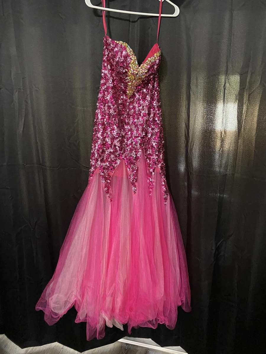Pink Cinderella Prom Dresses