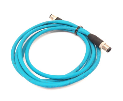 Lumberg 0985 806 100/2M Ethernet Cordset CAT5e M12 4-Pin Male 2m ...