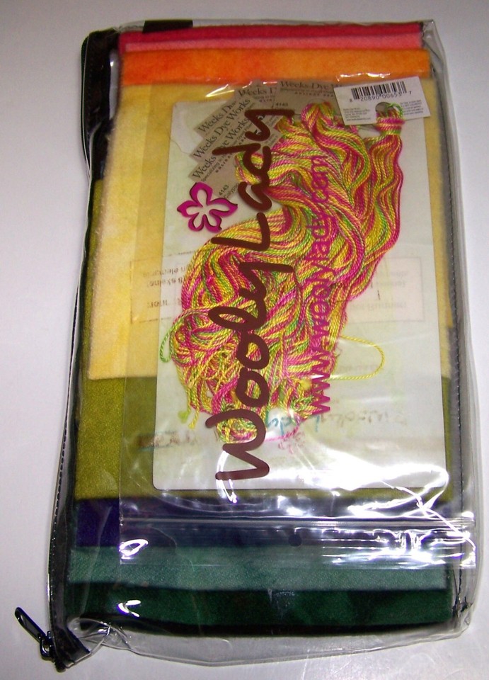 Wooly Lady SUMMER SORBET Table Runner Wool Applique KIT | eBay