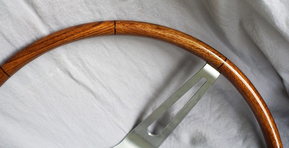Corvette Sting Ray Teak Wood Steering Wheel - REVISED | 16 in ...