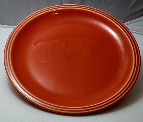 Flamingo China by Nancy Calhoun Coral Red Dinner Plate | eBay