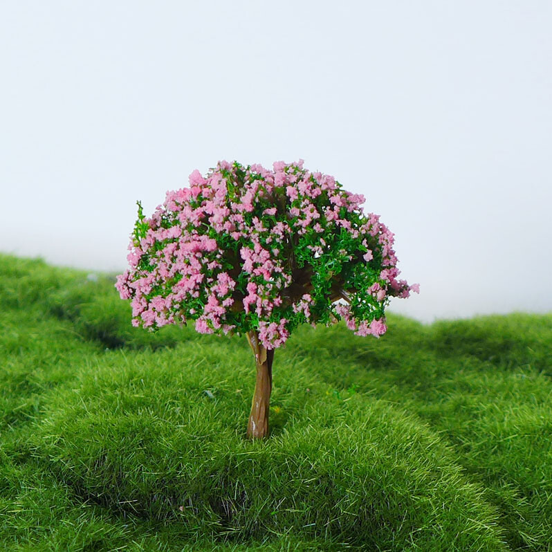 8 Pcs Miniature Trees Fairy Garden Dollhouse Craft Decoration | eBay