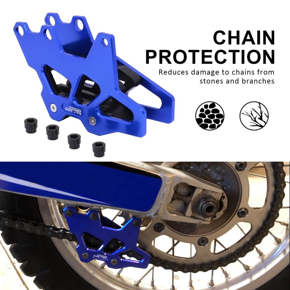 CNC Chain Guard Guide Protector For YZ125 YZ250 1997-2007 YZ250F 01-06 ...