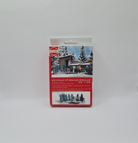 Busch 1182 HO Scale Christmas Tree Lot Miniature Scene 4001738011821| eBay