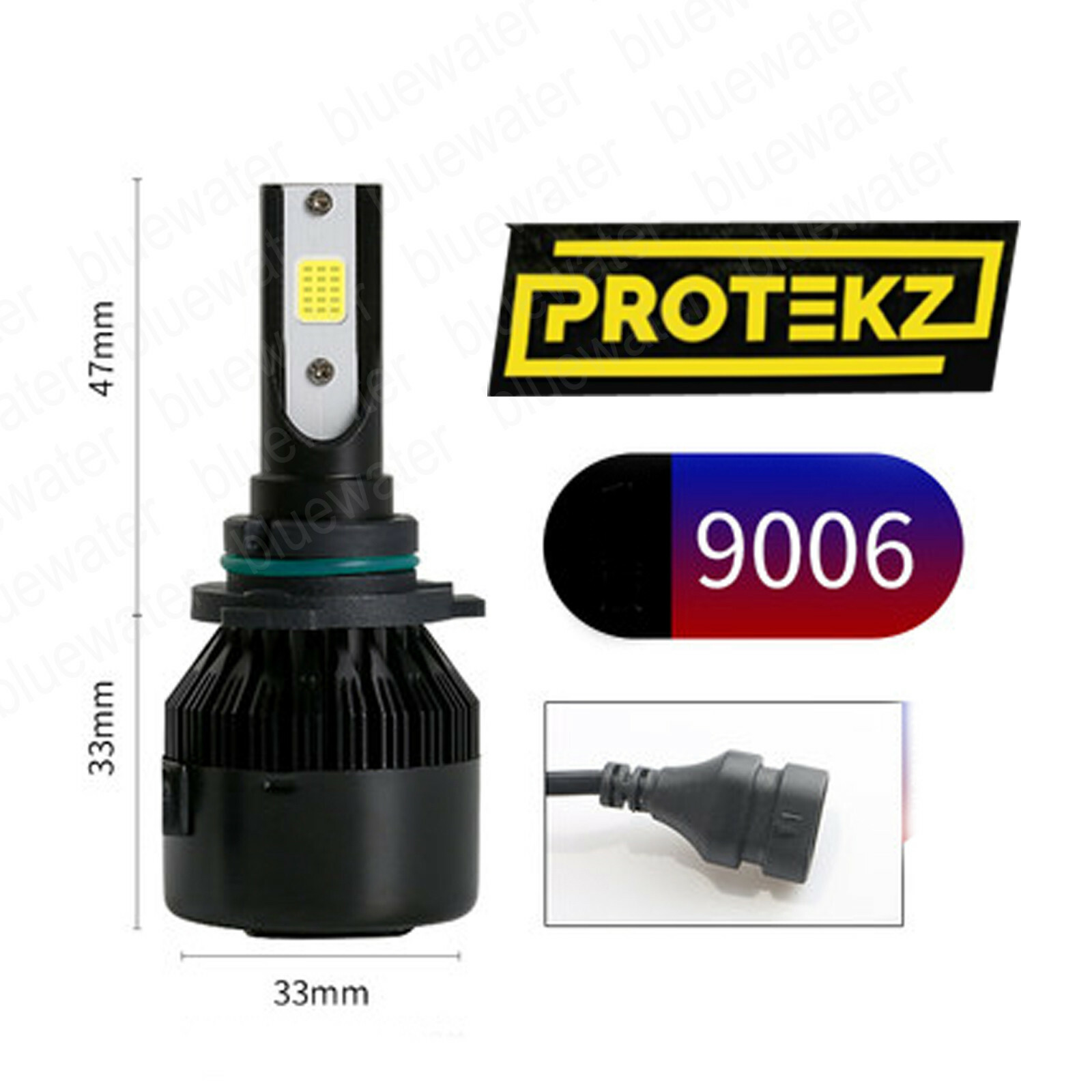 LED SEBRING CONVERTIBLE 2009-2010 Headlight Kit 9006 HB4 CREE Bulbs Low ...