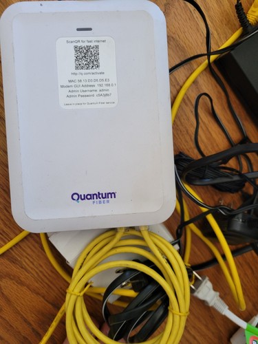 Quantum Fiber C5500XK High Performance FIBER Modem | eBay