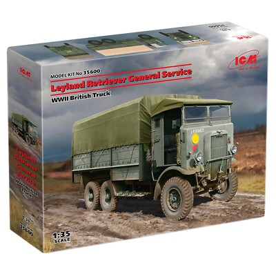 ICM 35600 Scale model 1:35 Leyland Retriever General Service, WWII ...