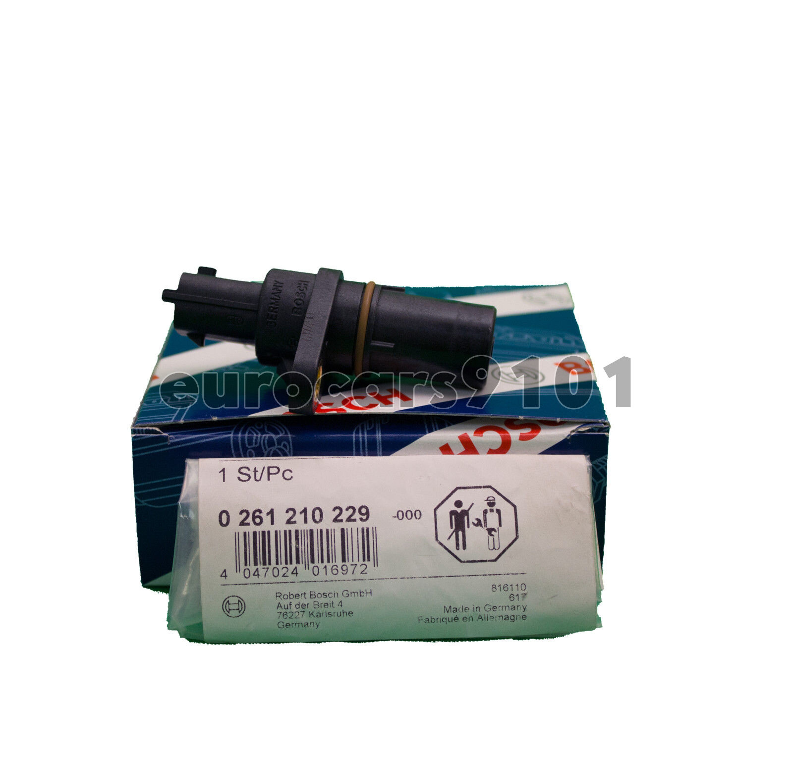 New! Saab 9-3 Bosch Engine Crankshaft Position Sensor 0261210229 ...