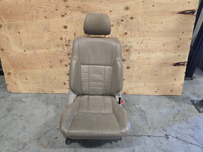 Toyota 4Runner Front Right Passenger side Seat Leather Tan 1996-2002 ...