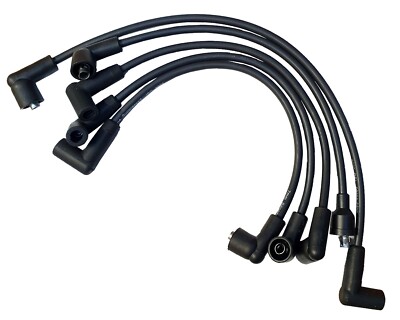 CLASSIC MINI - SILICONE SPARK PLUG LEAD SET IN BLACK - GHT241 | eBay UK