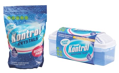 Kontrol Bundle - 2.5KG Krystals Refill Pack + 1L Moisture Trap | eBay UK