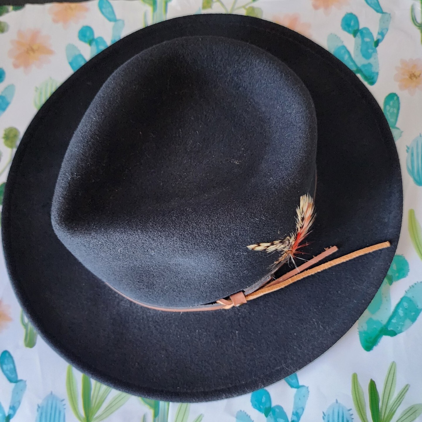 Dorfman Pacific OUTBACK Crushable Wool Felt Black Hat… - Gem Dorfman Pacific OUTBACK Crushable Wool Felt Black Hat… - Gem