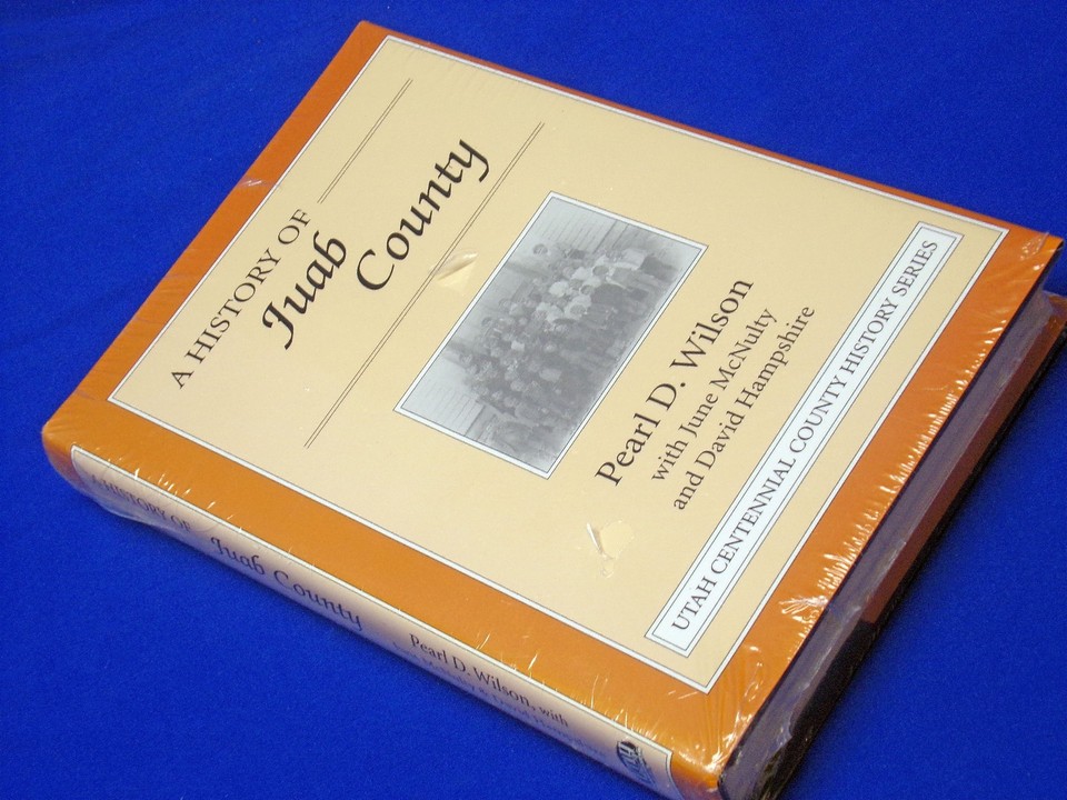 NEW! Juab County Utah History 1st Edition Centennial HCDJ Hardcover ...