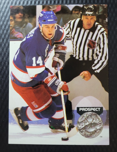 1992 Pro Set Platinum Performer STU BARNES Winnipeg Jets Hockey NHL ...