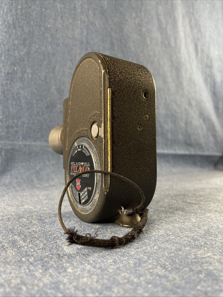 Vintage Bell & Howell FILMO Double Run Eight Wind Up 8mm Movie Camera ...