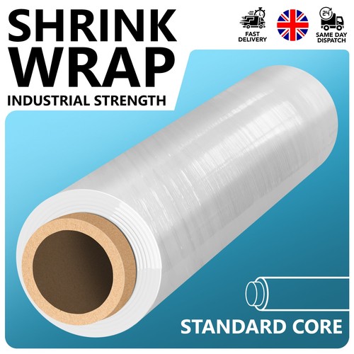 CLEAR PALLET STRETCH SHRINK WRAP STRONG ROLLS PACKING CLING FILM STRETC ...