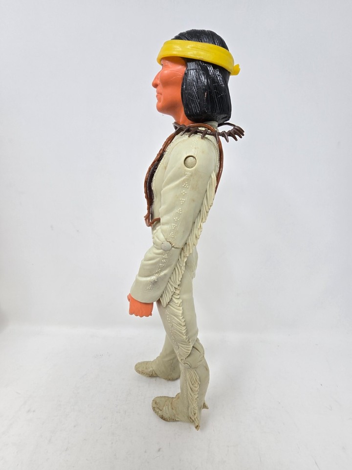 1970s MARX Geronimo FORT APACHE FIGHTER 12" Fighting Eagle ...