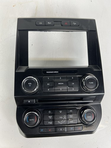 2017-2019 FORD F250 F350 F450 LARIAT RADIO A/C HVAC CONTROL W/ CD SLOT ...