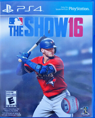 MLB Major League Baseball The Show 16 2016 Sony PS4 PlayStation 4 | eBay