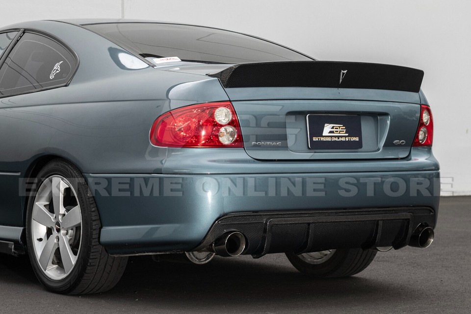 For 04-06 Pontiac GTO | GXP Style CARBON FIBER Replacement Rear Bumper ...
