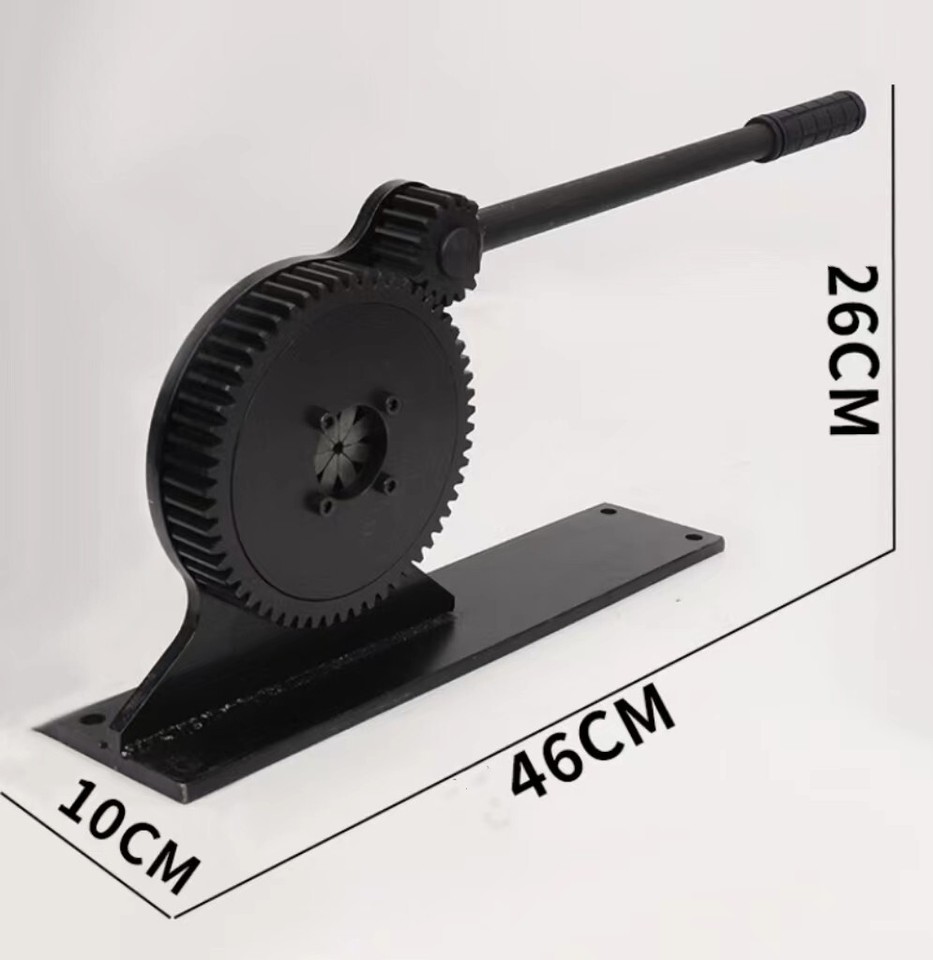 Manual Benchtop Hydraulic Tube Jack Gear Hose Crimper Crimping Machine ...