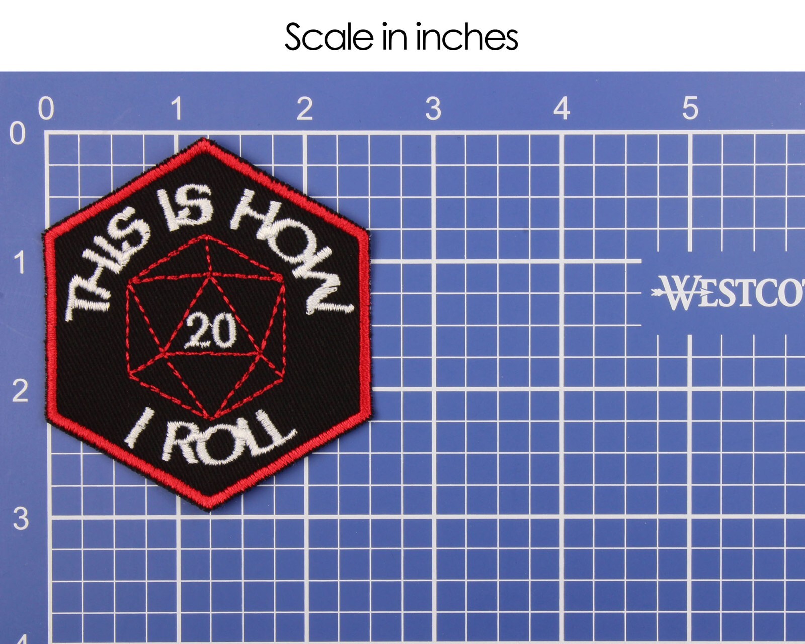 This Is How I Roll Patch - Made in USA - D20 Patch - DnD Patch - D&D ...