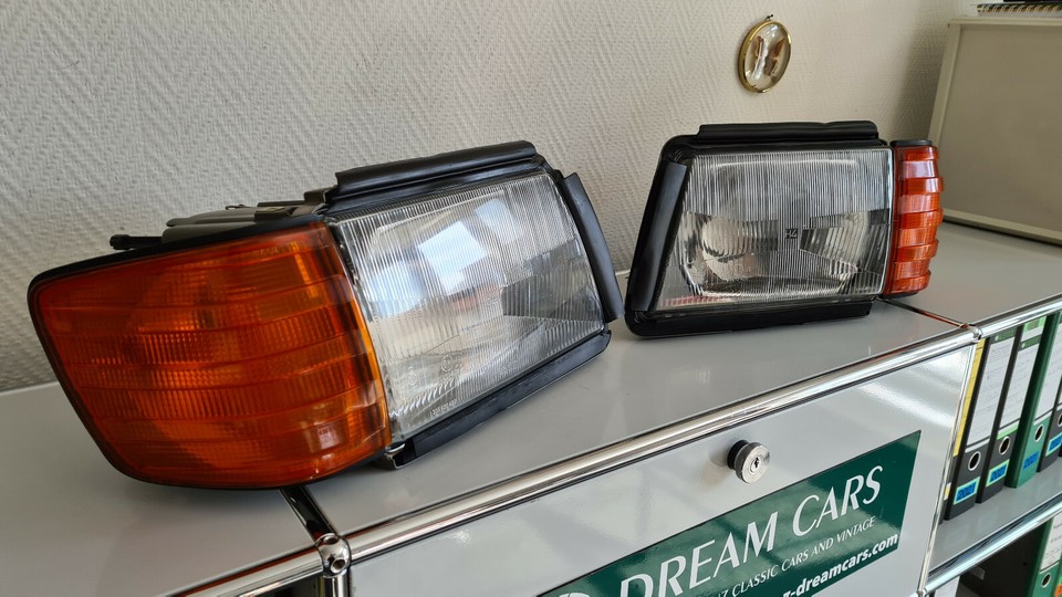 NEU Mercedes W126 Coupe C126 SEC BOSCH Scheinwerfer EURO L+R Headlights OEM RMF | eBay