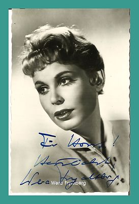 WERA FRYDTBERG | Schauspielerin | Original-Autogramm auf Postkarte | eBay