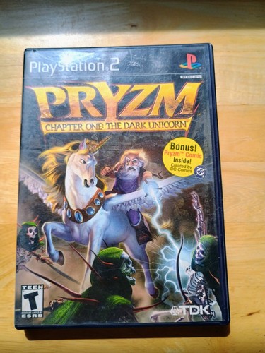 PRYZM -- Chapter One: The Dark Unicorn (Sony PlayStation 2) Complete w ...