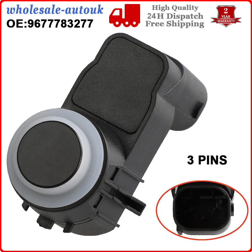 2PCS PDC Parking Reversing Sensor For Citroen C3 DS3 3008 5008 2008 ...