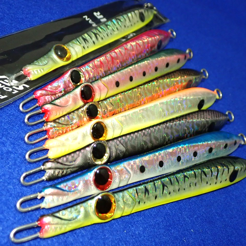 JDM Handmade Lure Metal jig FISHERMAN SEASIR110 X 8 Discontinued ...