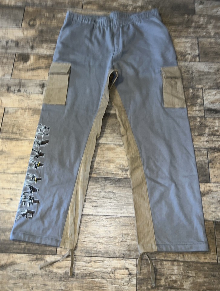 Warren Lotus Hybrid Hammer Cargo Pants beige XXL Sweatpants Streetwear ...