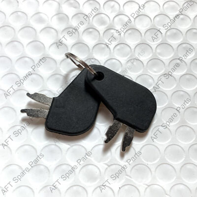 2pc Master Disconnect Forked Keys for Caterpillar CAT Switch 7N0718 | eBay