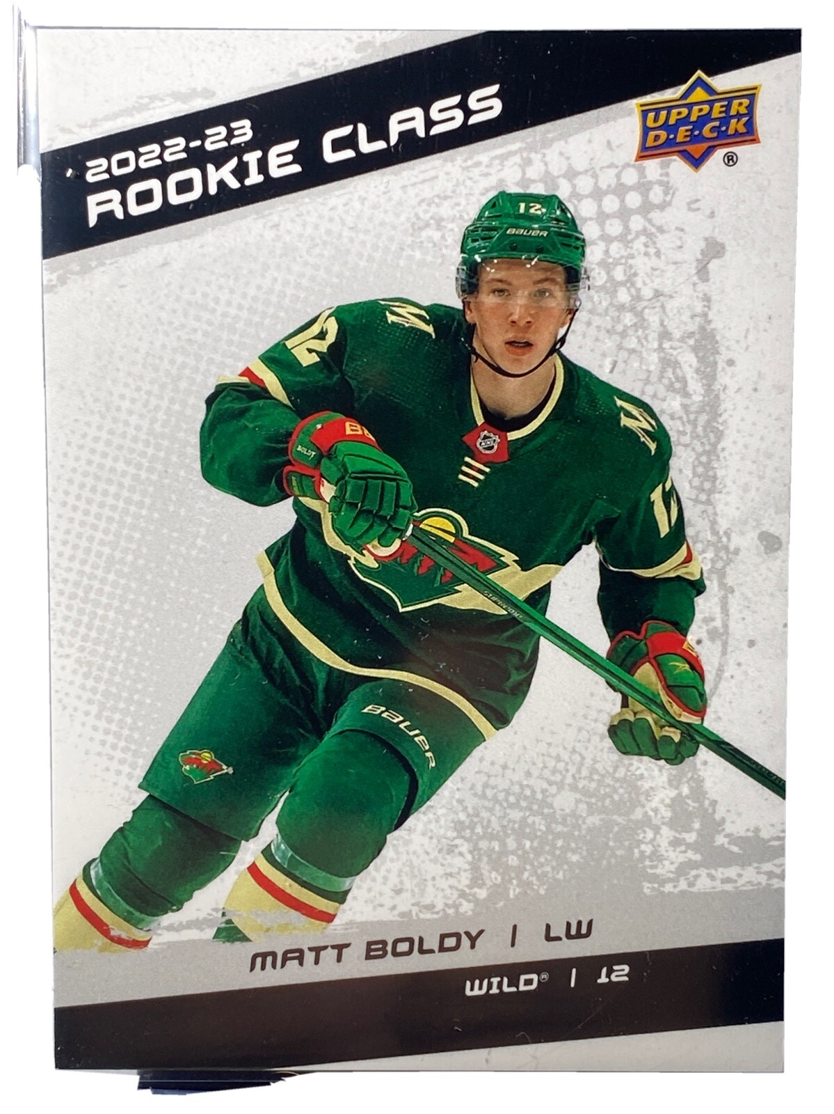 2022-23 Matt Boldy Rookie Class Upper Deck Series 1 Hockey Minnesota ...
