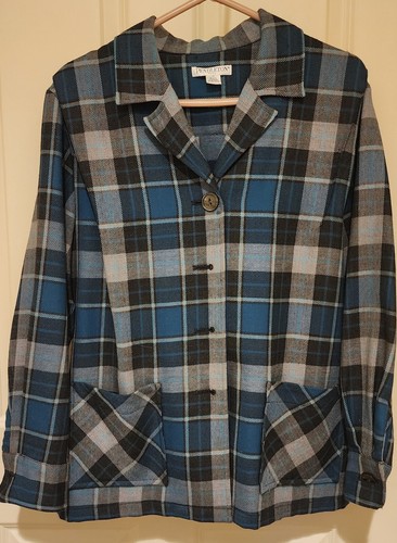 Pendleton Plus Plaid Shirt Jacket Vintage Style Size 1X | eBay