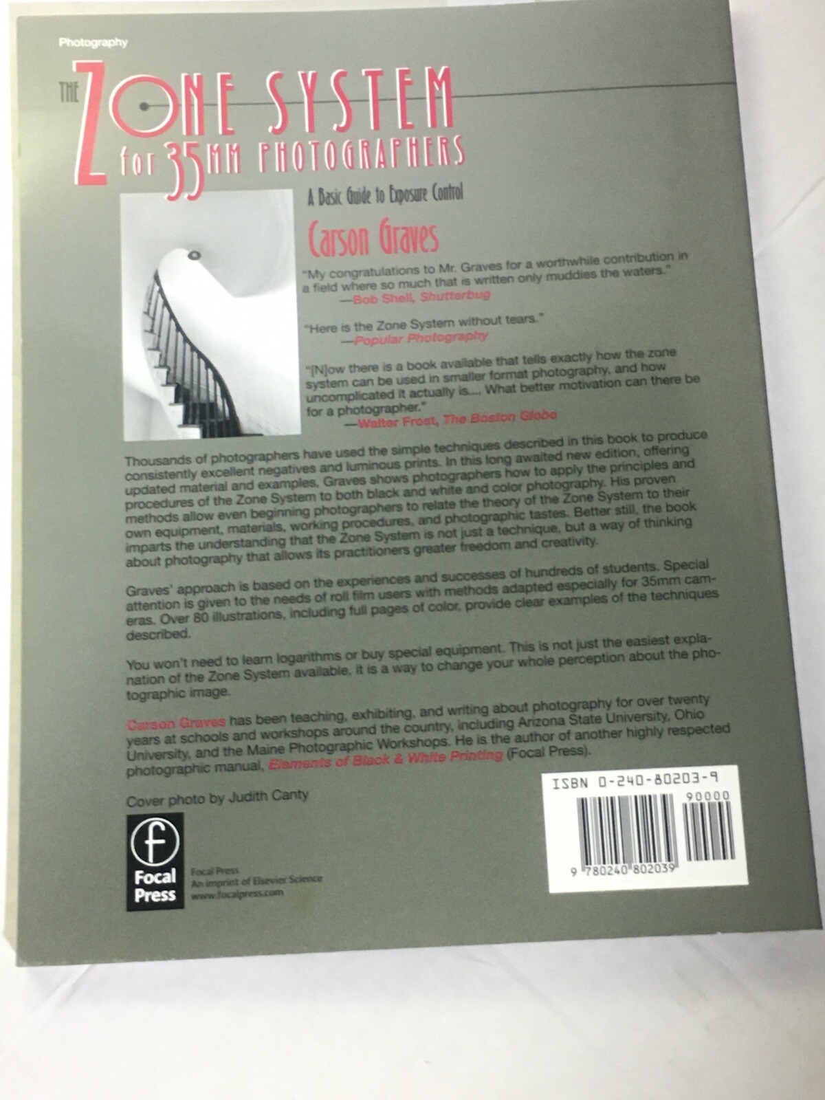 Zone System for 35mm Photographers : A Basic Guide to Exposure Control ...