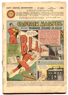 Captain Marvel Adventures #118 1951 - Fawcett -P - Comic Book | eBay