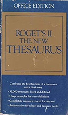 Roget's II: The New Thesaurus : Office Edition Paperback | eBay Australia